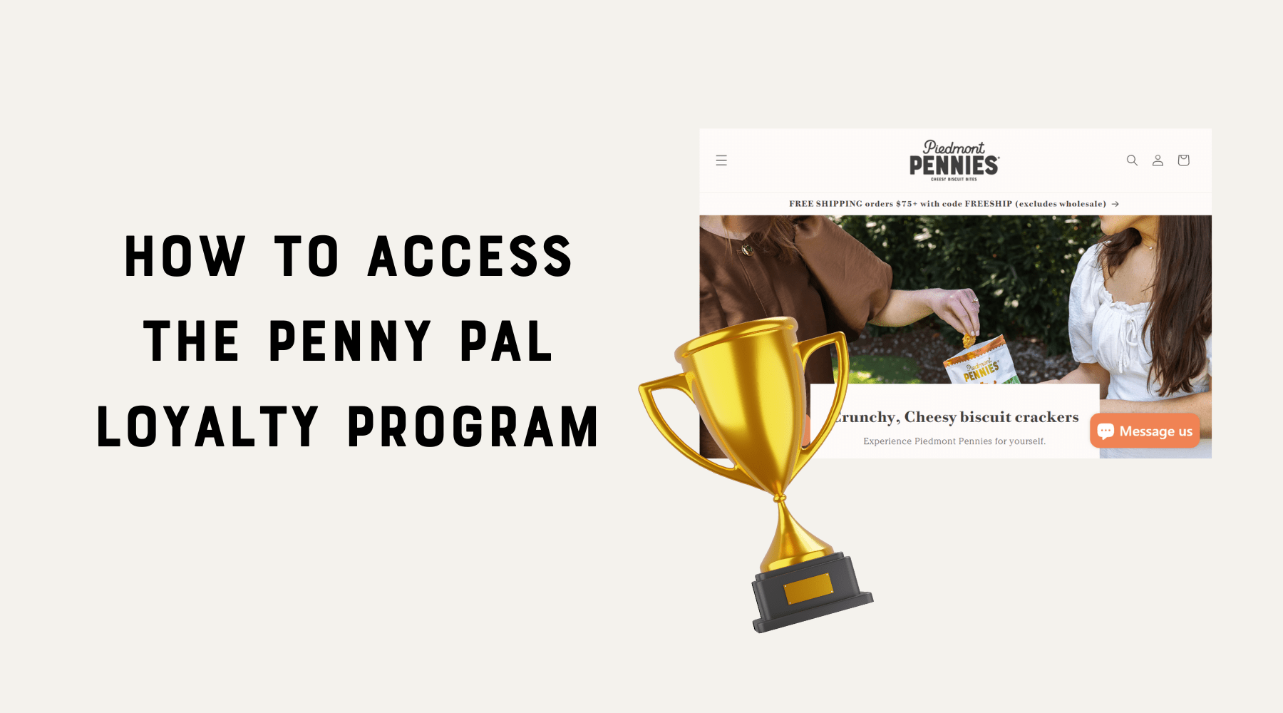 How to access the Penny Pal Loyalty Program 🧀 – Piedmont Pennies