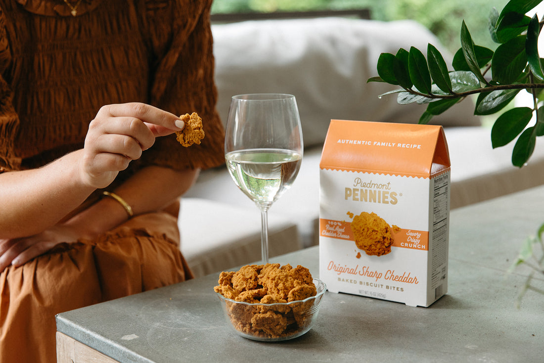 North Carolina's Gourmet Cheesy Biscuit Cracker – Piedmont Pennies