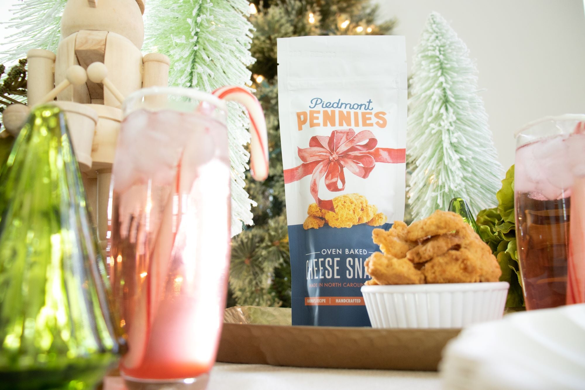 Piedmont Pennies - North Carolina's Gourmet Cheesy Biscuit Cracker