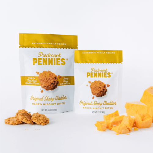 North Carolina's Gourmet Cheesy Biscuit Cracker – Piedmont Pennies